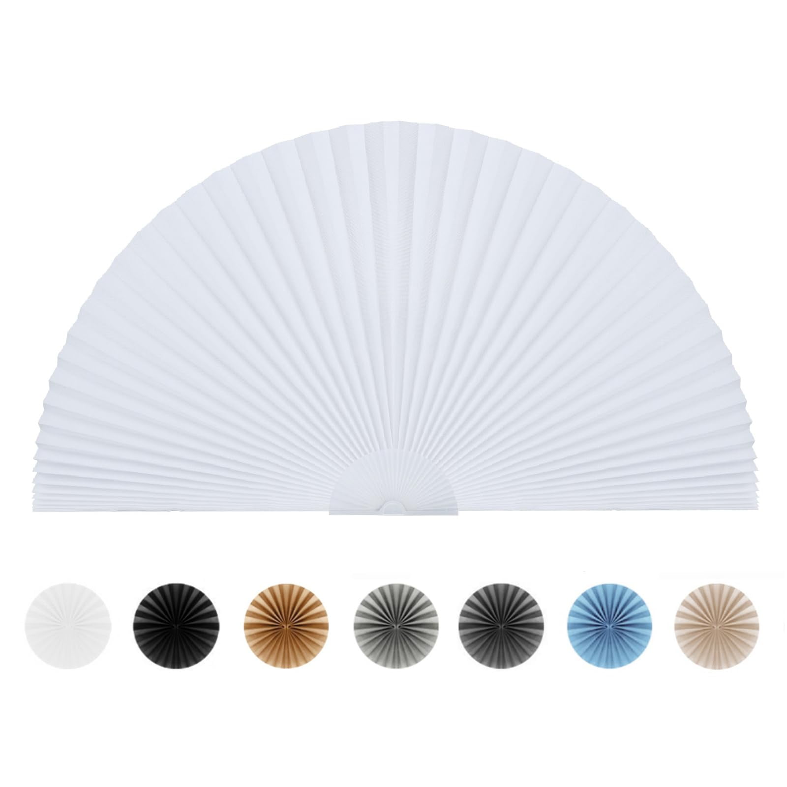 Half Circle Window Shade Self Adhesive Arch Window Shade for Circle ...