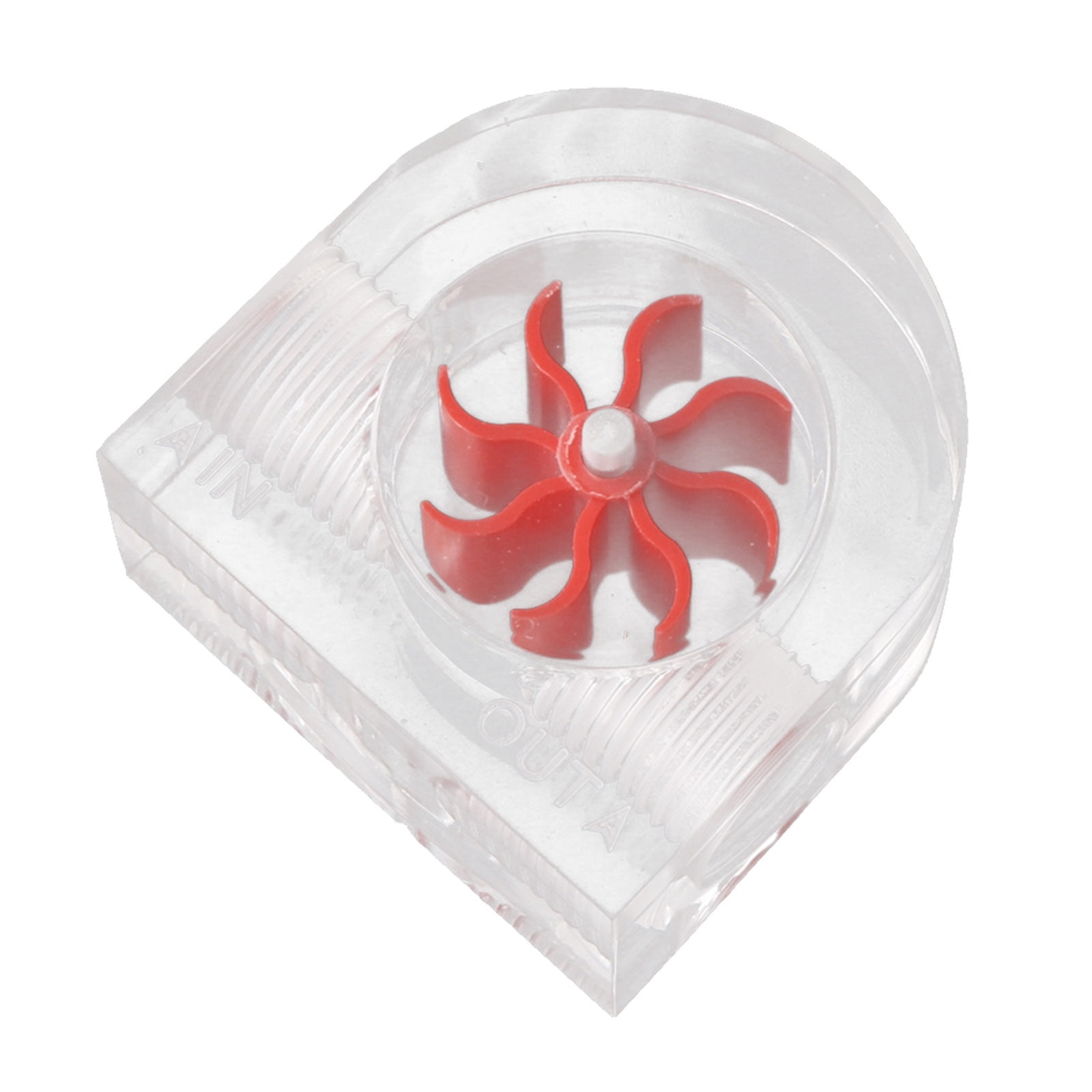 Half-Circled Flowmeter PM2A Computer Water Cooling Water Meter for ...