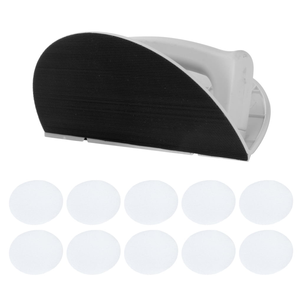 Half Circular Corner Sanding Tool with 10 Sandpapers Recyclable ABS ...