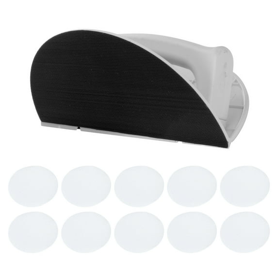 Half Circular Corner Sanding Tool with 10 Sandpapers Recyclable ABS ...