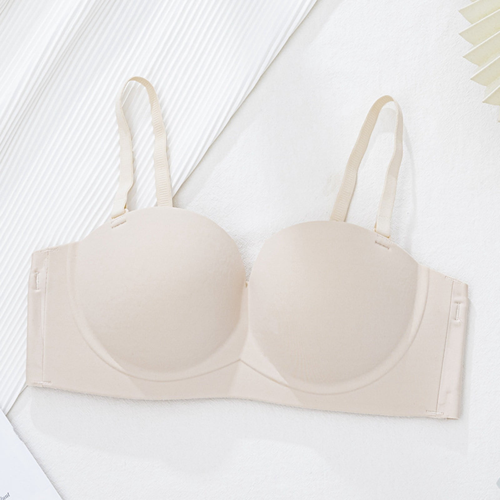 Half Cup Strapless Bra For Women Soft Wireless Design Innerwear For Any ...
