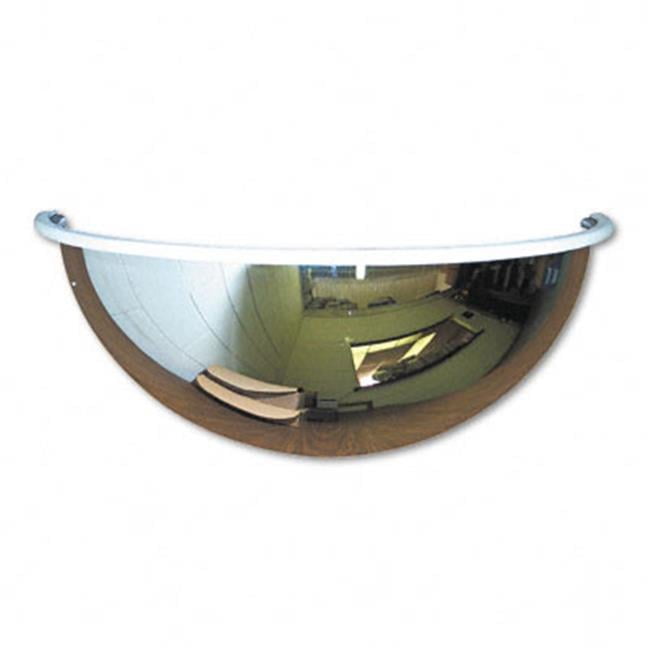 Half-Dome Convex Security Mirror 18 for Areas Up to 150 Square Feet ...