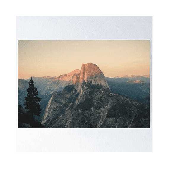 Half Dome Iii Poster Home Decor Office Wall Art Living Room Decor ...