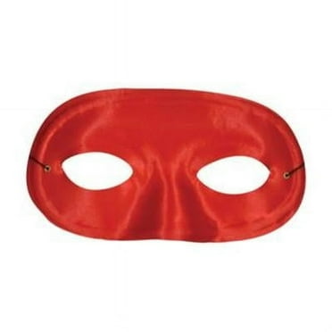 Satin Half Mask Adult Halloween Accessory - Walmart.com