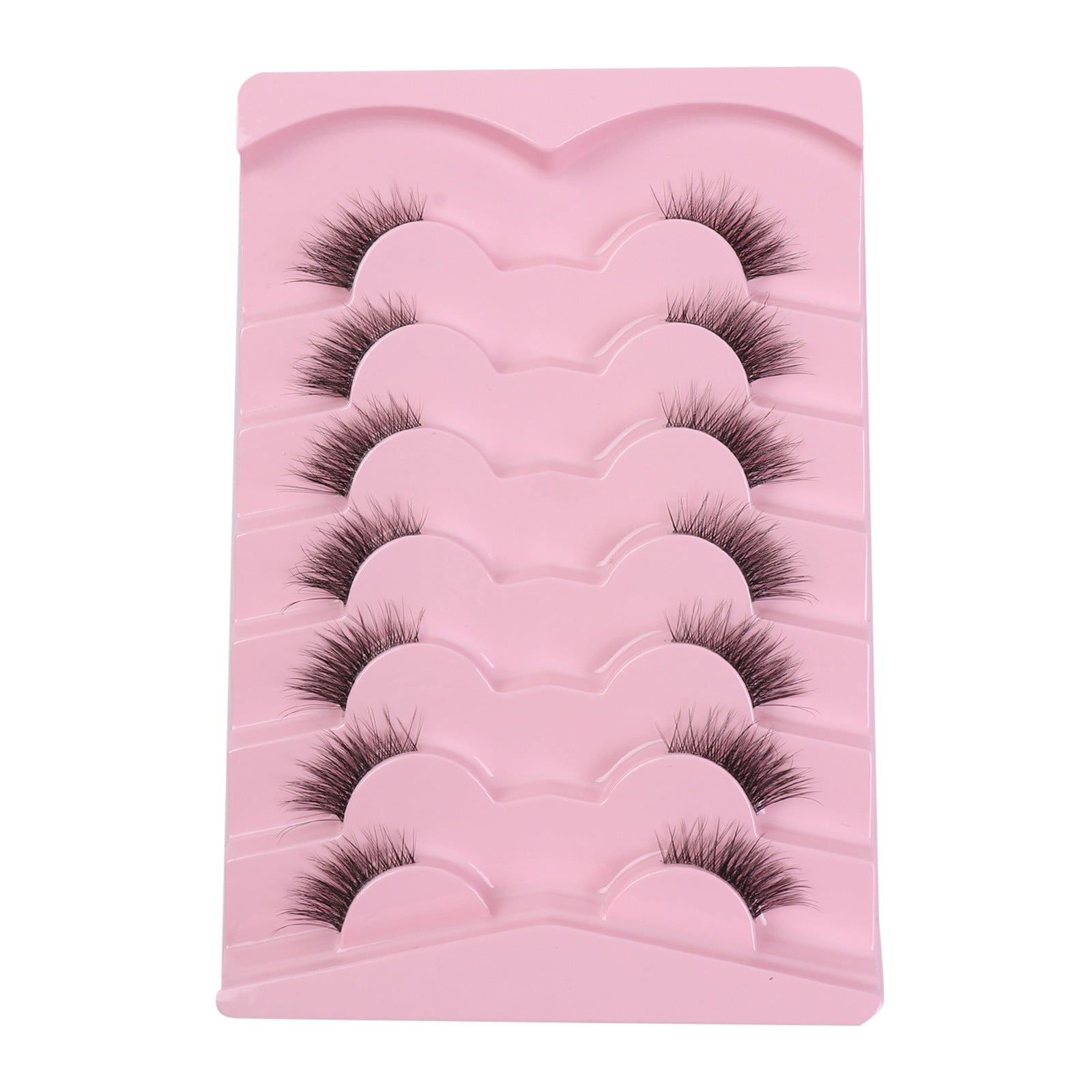 Half False Eyelashes Cat Eye Transparent Stem Eye Tail Lengthened Half ...