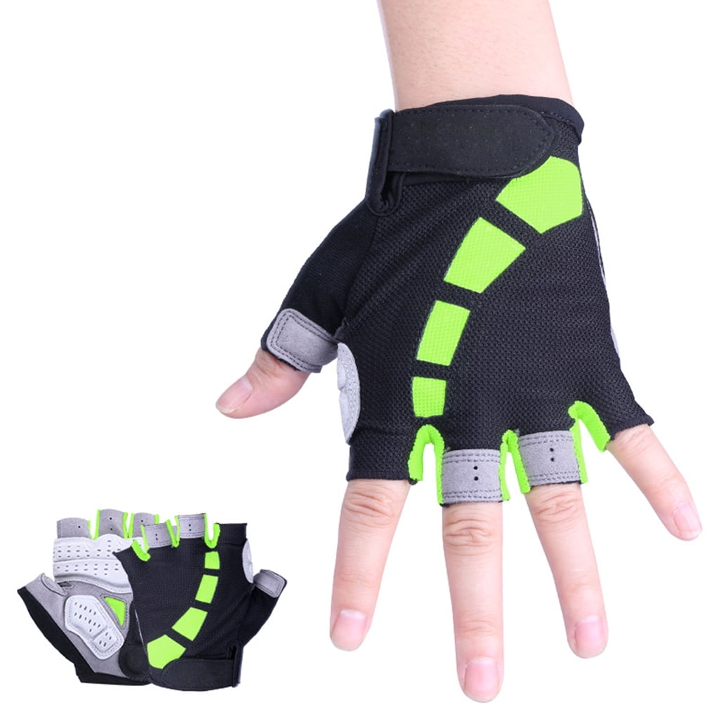 Half Finger Cycling Gloves Breathable Gym Gloves Mountain Road Bike ...
