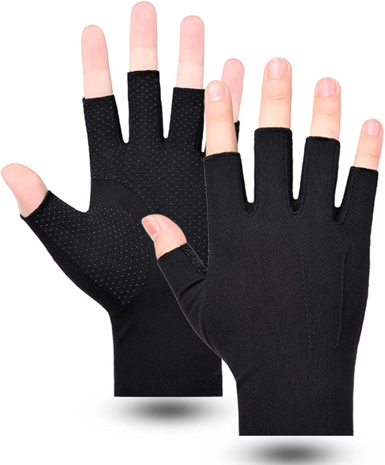Half Finger Driving Glovs for Men Women, Riding Touch Screen Gloves ...