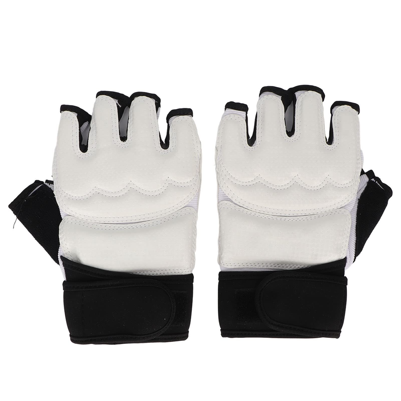 Half Finger Kickboxing Gloves, Also Fit for Taekwondo Sparring,Training ...