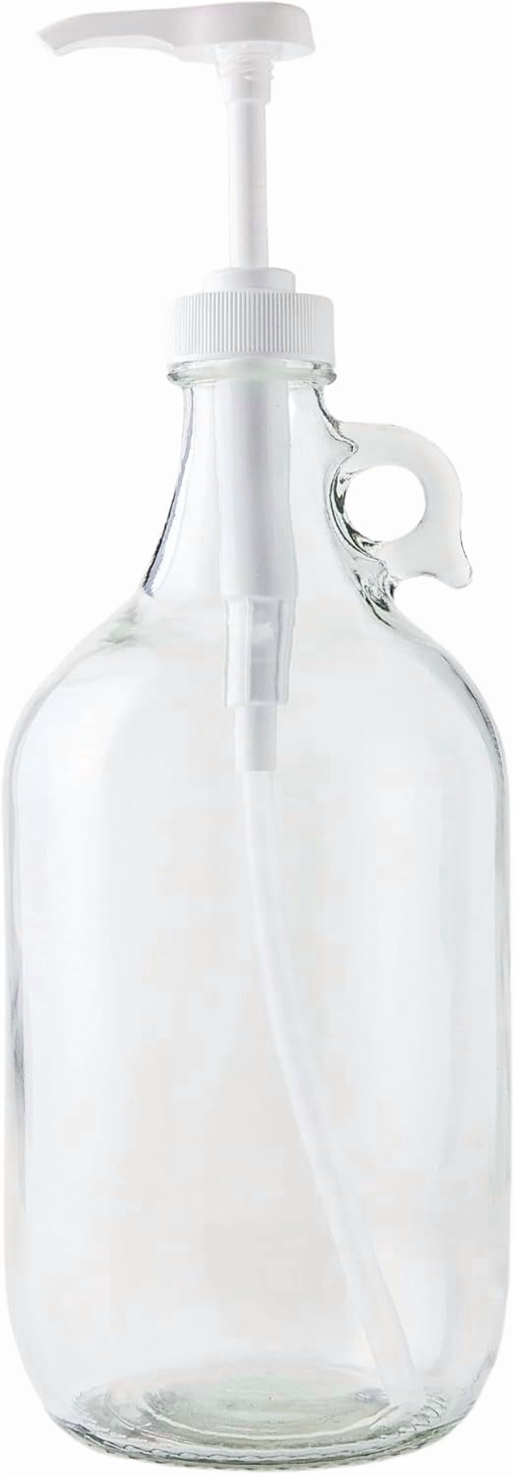 Half Gallon Glass Jug Laundry Detergent Dispenser – Airtight Screw-Top ...
