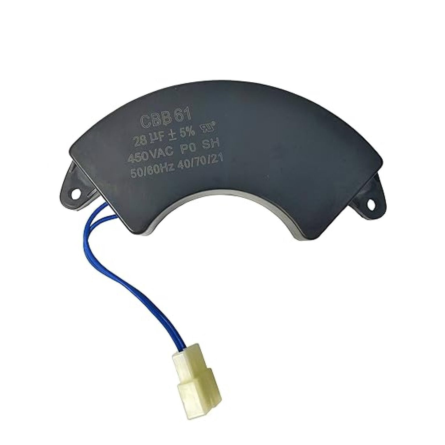 Half-Moon CBB61 28uF 28μf 450VAC 50/60 Hz 5-7KW Generator Capacitor ...