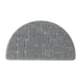 Half Moon Entrance Door Mat, Semi Circle Non-Slip Bath Mat, Super ...