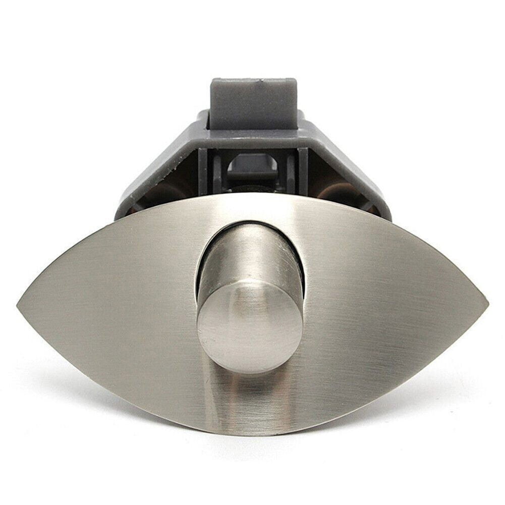 Half Moon Handle Caravan RV Cupboard/Drawer Zinc Alloy Push Lock Latch ...