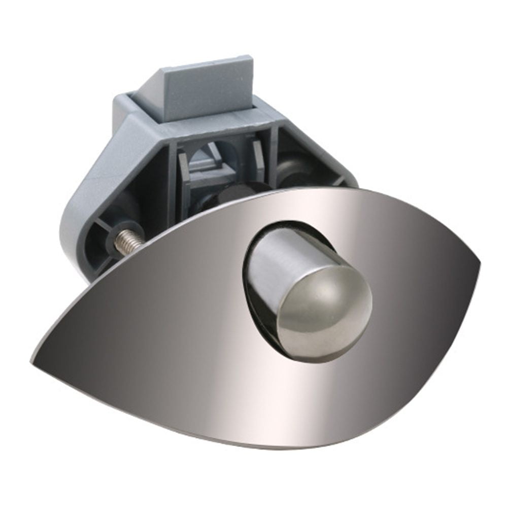 Half Moon Handle Caravan RV Cupboard/Drawer Zinc Alloy Push Lock Latch ...