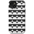 Half Moon High Contrast Design Phone Case 17 16 15 14 13 12 11 Pro Max ...