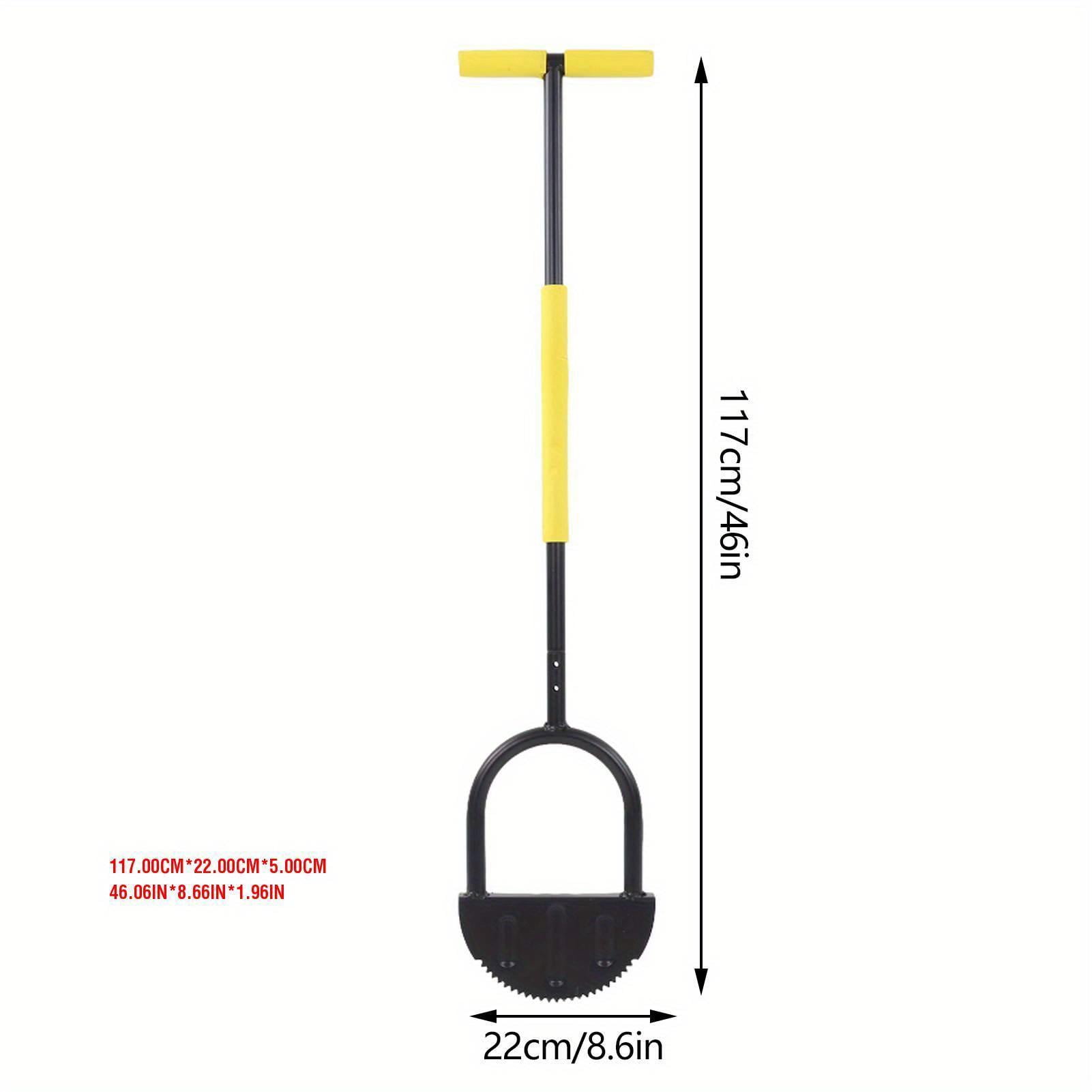 Half Moon Lawn Edger Manual Trimming Shovel Wide Foot Platform High ...