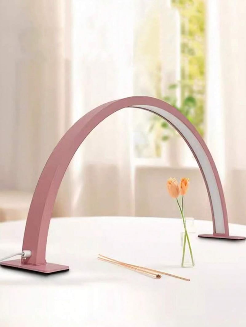 Half Moon Nail Lamp,USB Push Button Plug Desktop Lamp, For Nail Fill Lighting, Vanity, Handmade ...