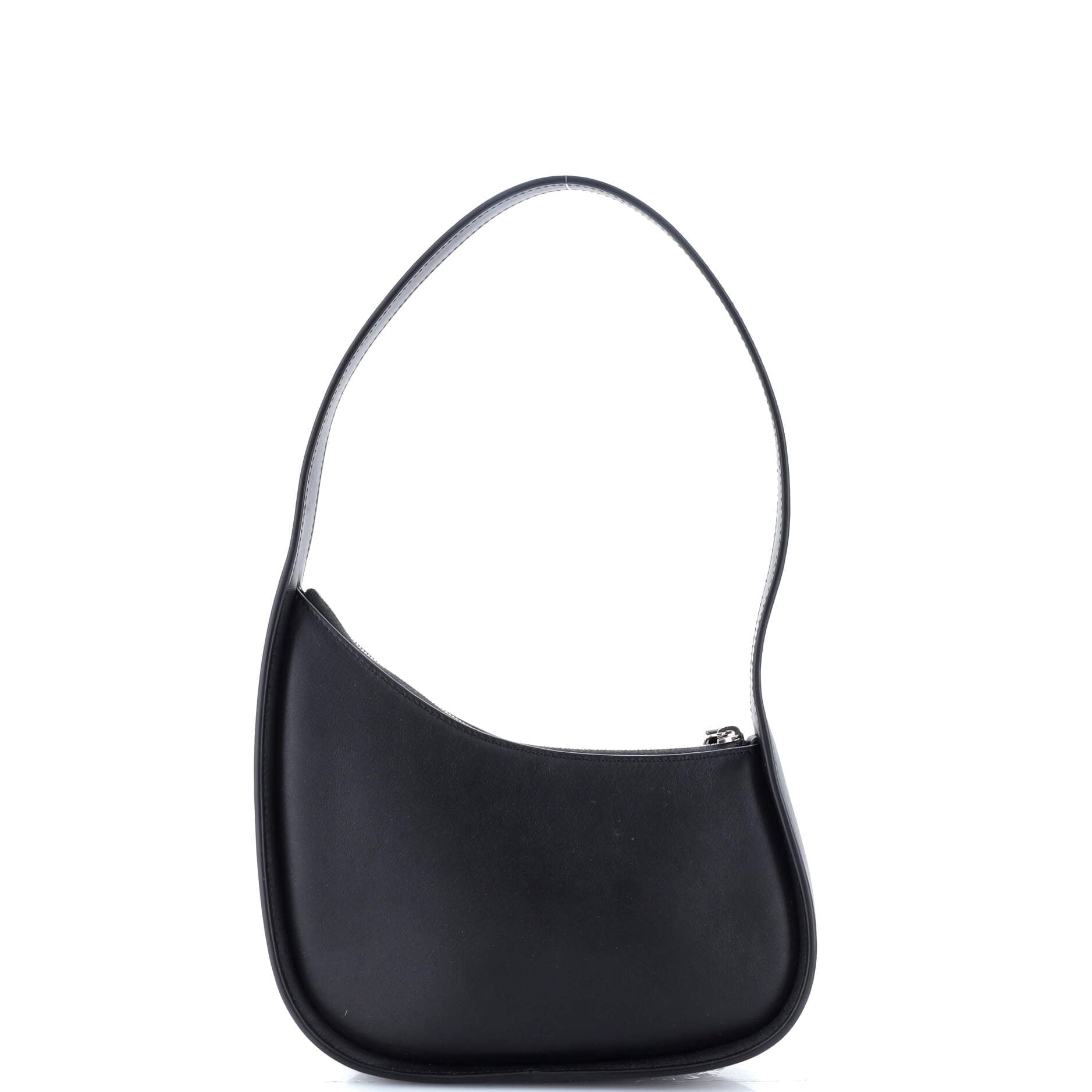 Pre-Owned Half Moon Shoulder Bag Leather By Rebag - Walmart.com