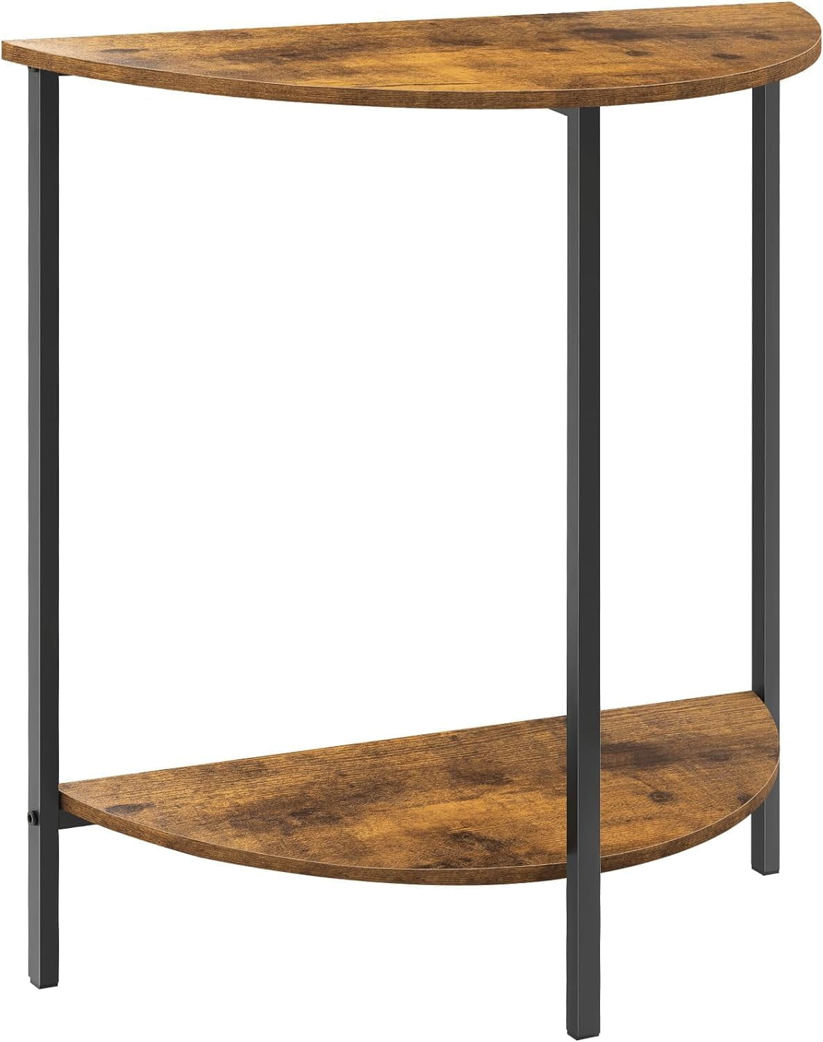 Half Moon Table, Small Entryway Table, Half Round Entry Table, Narrow ...