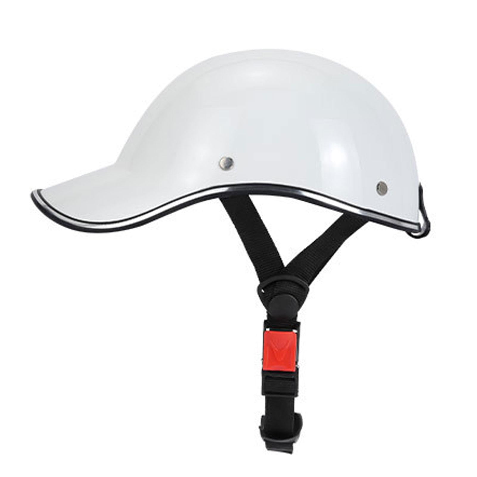 Half Motorcycle Helmets for Men, Vintage Open Face Helmets, Baseball ...