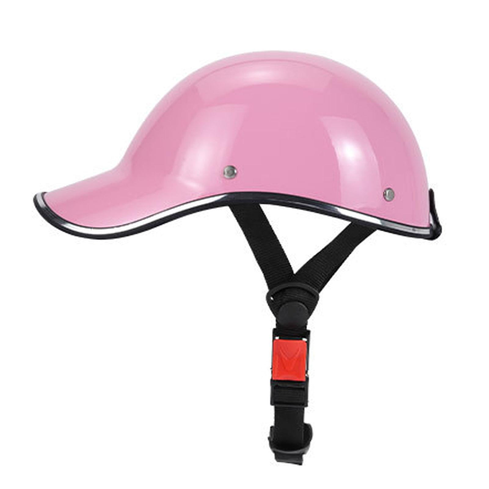 Half Motorcycle Helmets for Men, Vintage Open Face Helmets, Baseball ...