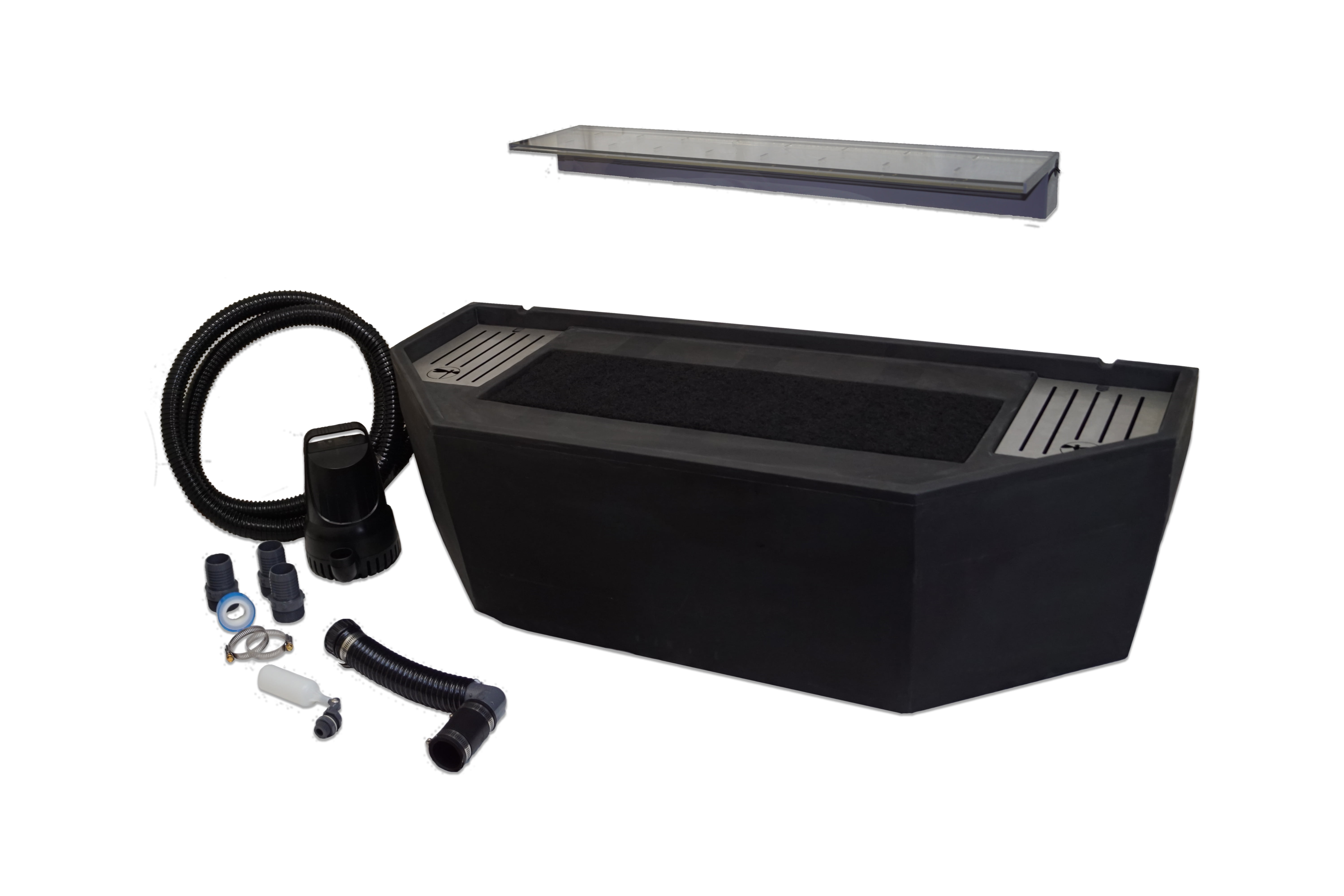 Half Off Ponds Sheer Elegance 36 in Color Changing Spillway Kit, 42 ...