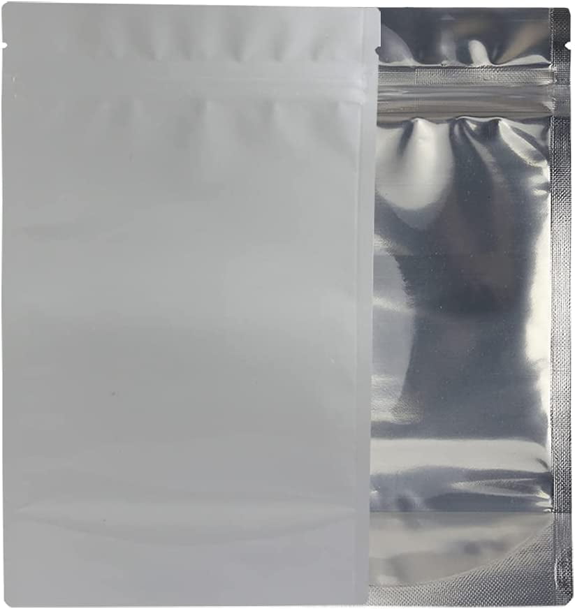 Half Ounce Barrier Bags #6 Mylar 14g 1/2 oz Rx Pill Clear Front ...