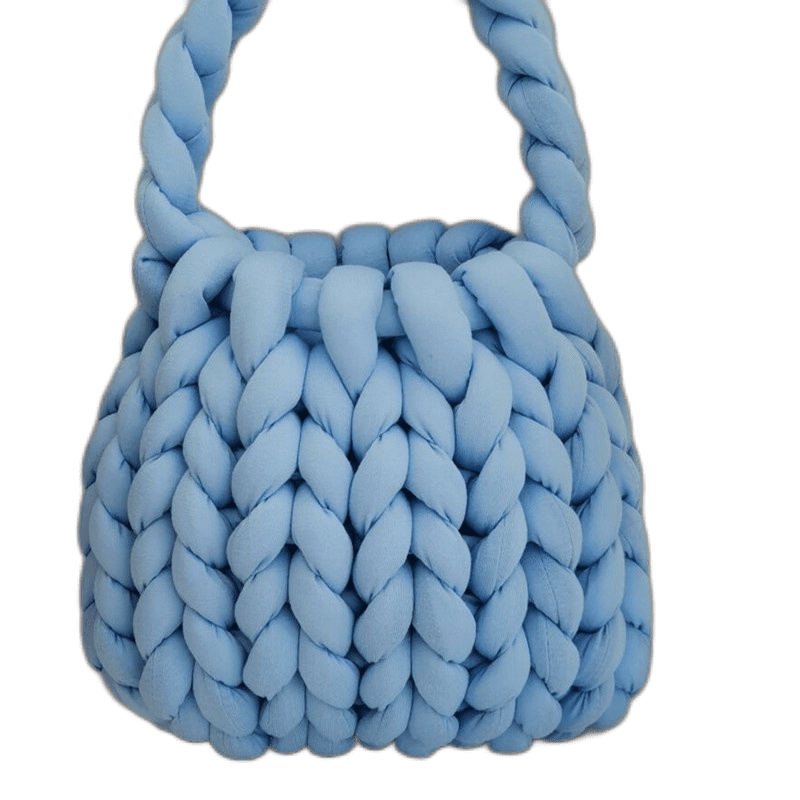 Half Pack Of Super Thick Icelandic Wool Hand-Knit Pillow Cushion Diy ...