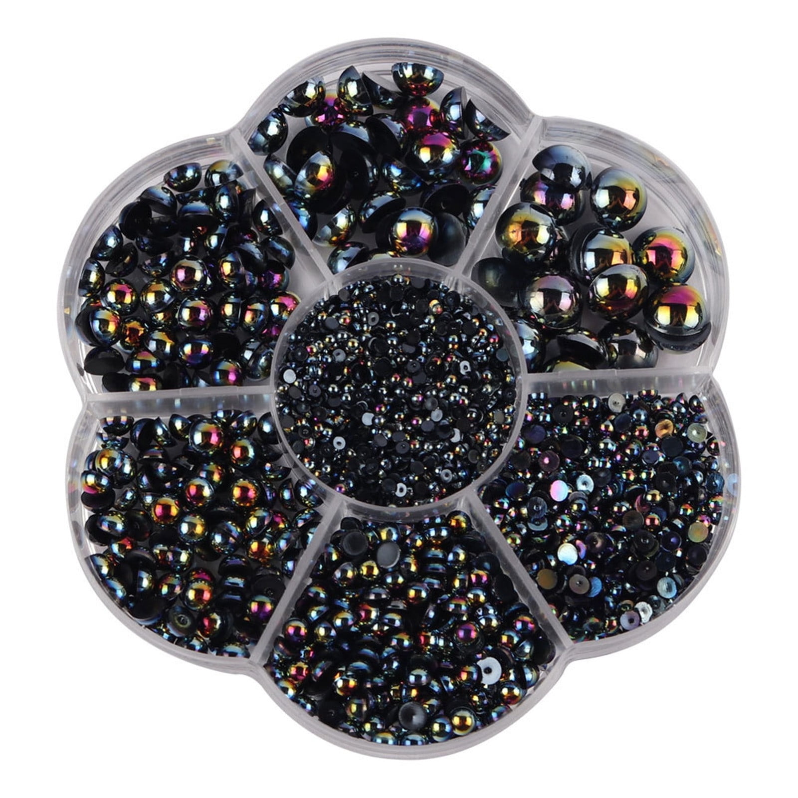 Half Pearls for Crafts,Flat Rhinestones, Flatback Pearls,Half Flatback ...