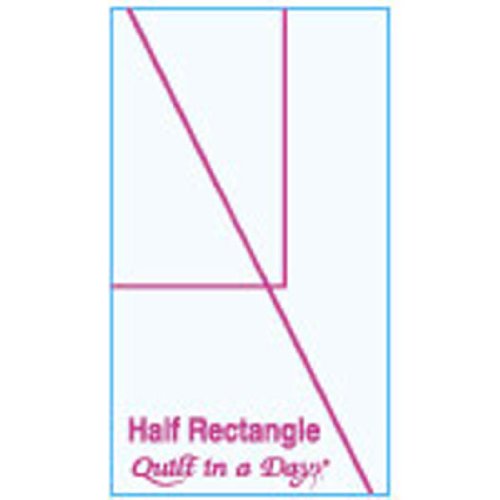 Half Rectangle Template by Quilt in a Day - Walmart.com