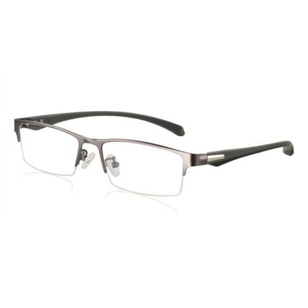 Half Rimless Transition Photochromic Reading Glasses Readers Sunglasses ...