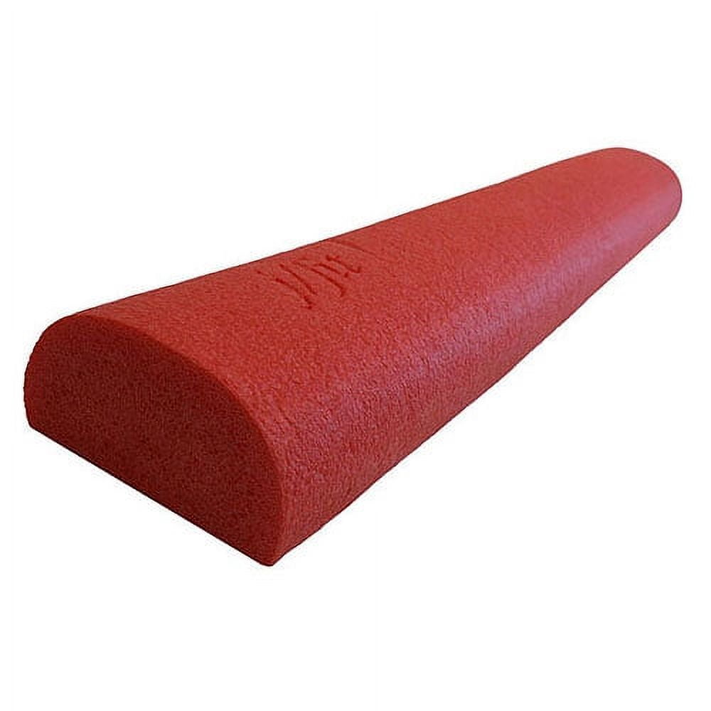Half Round Foam Roller in Red (36 in.) - Walmart.com