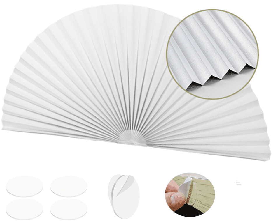 Half Round Window Shade,Full Blackout Blinds,Arch Window Shades Half ...