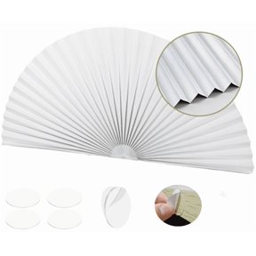 Banlite Cordless Rollup Window Shade with Scalloped and Fringed Bottom ...