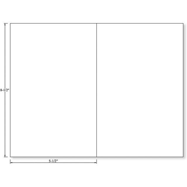 Half Sheet Printable Shipping Labels 8.5x5.5 for Laser and Inkjet ...
