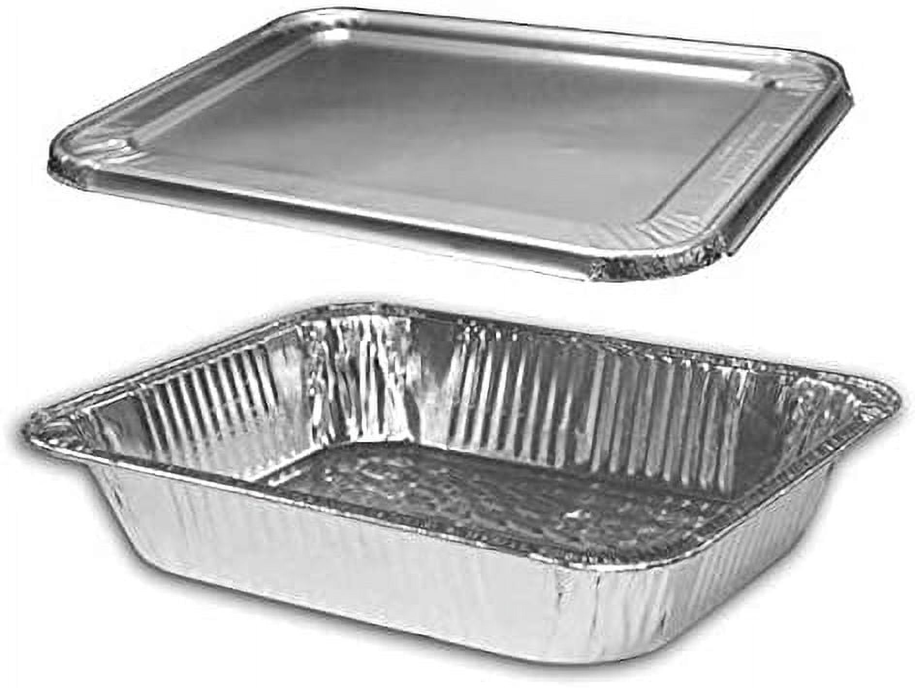 Half Size Aluminum Disposable With Aluminum Lids - 9x13 Chafing Pans ...