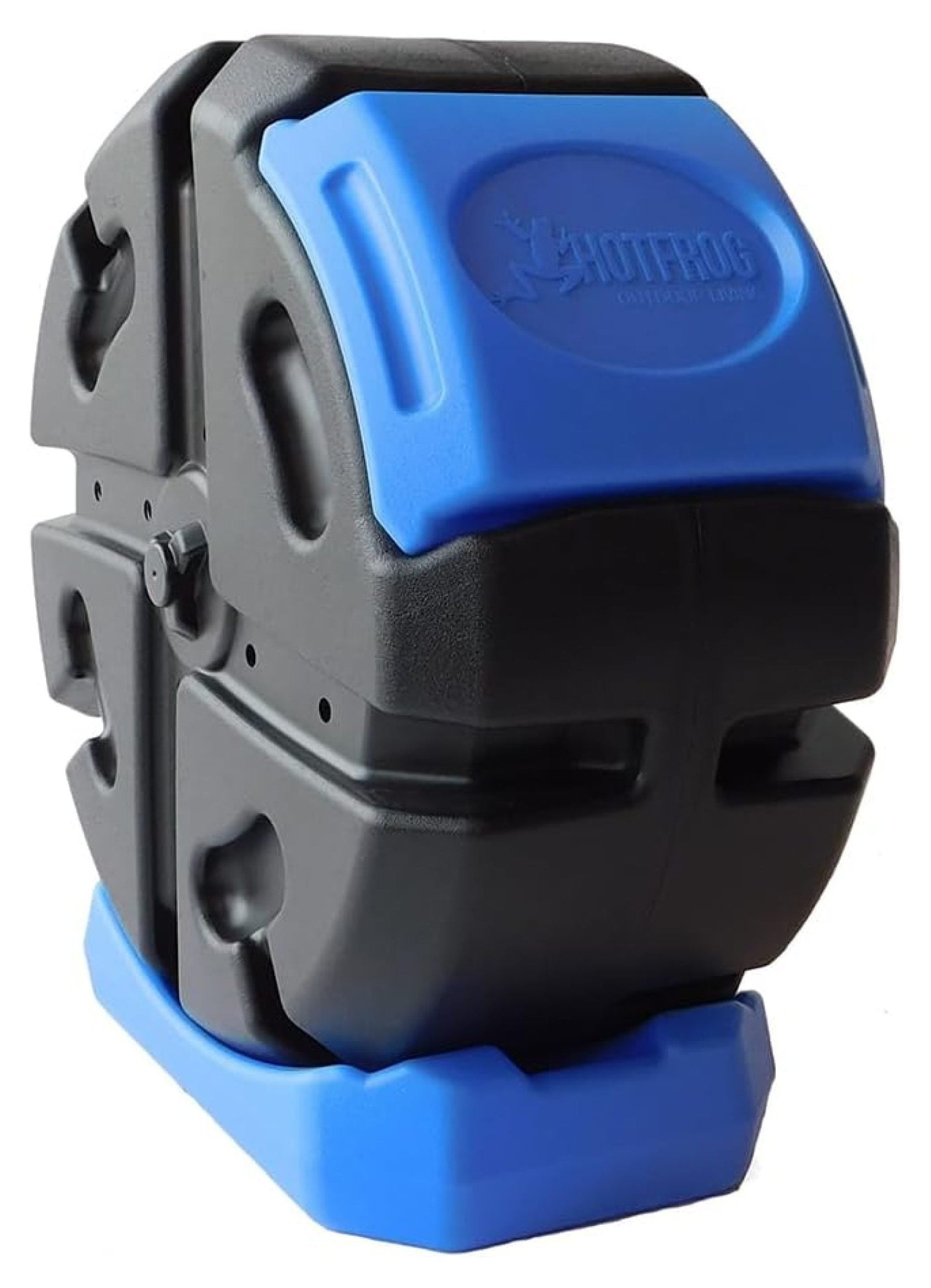 Half Size Rolling 19-Gallon Single Chamber Batch Tumbling Composter ...