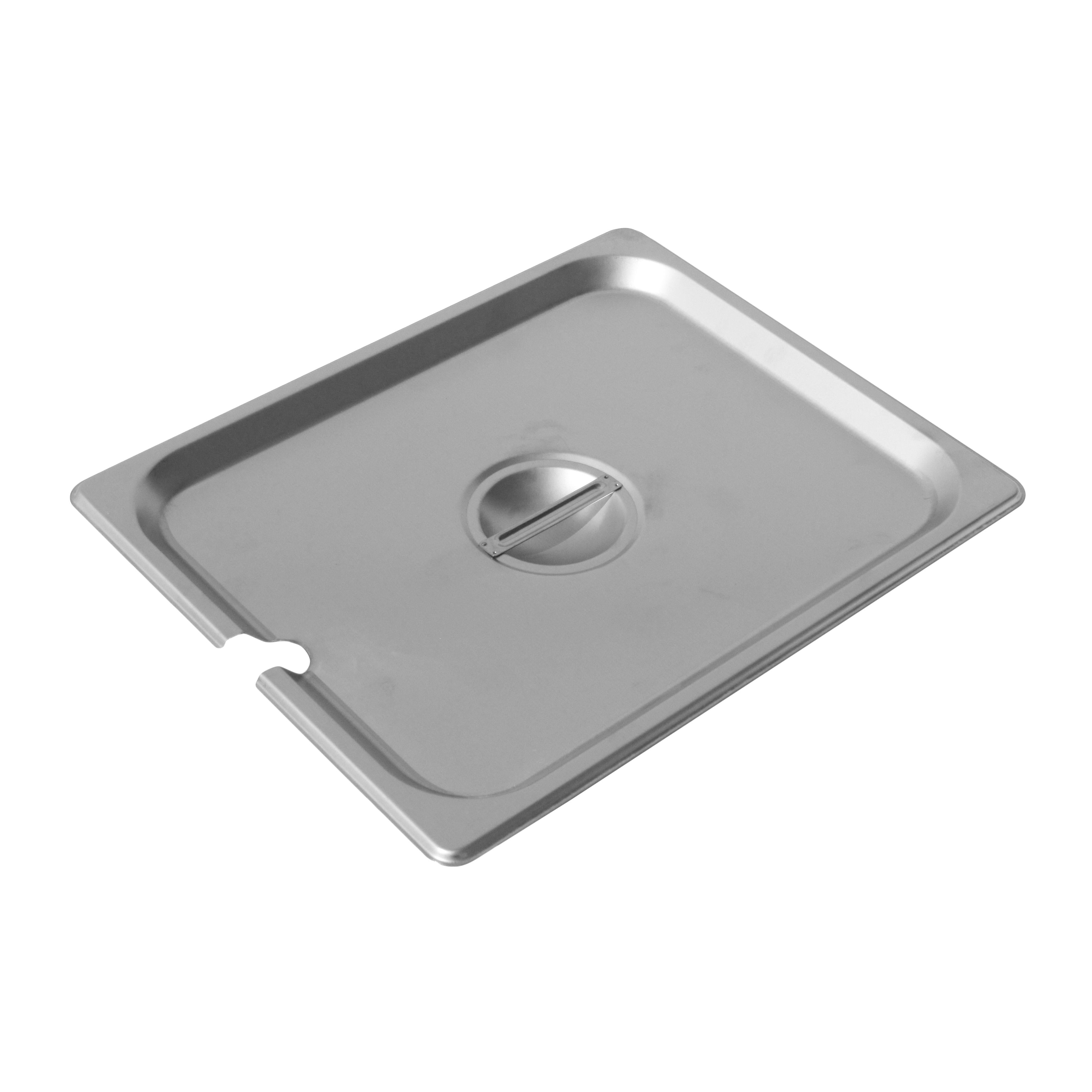 Half Size Slotted Stainless Steam Table Cover, Each - Walmart.com