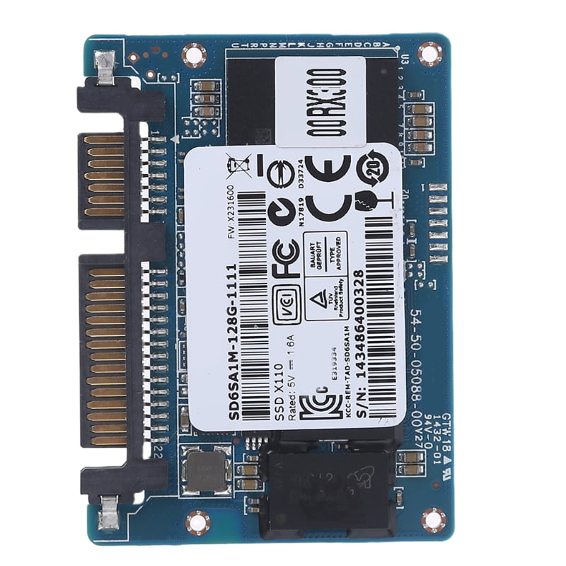 Half Slim SATA SSD Solid State Hard Disk 128GB 8G SSD Drive For Laptop ...