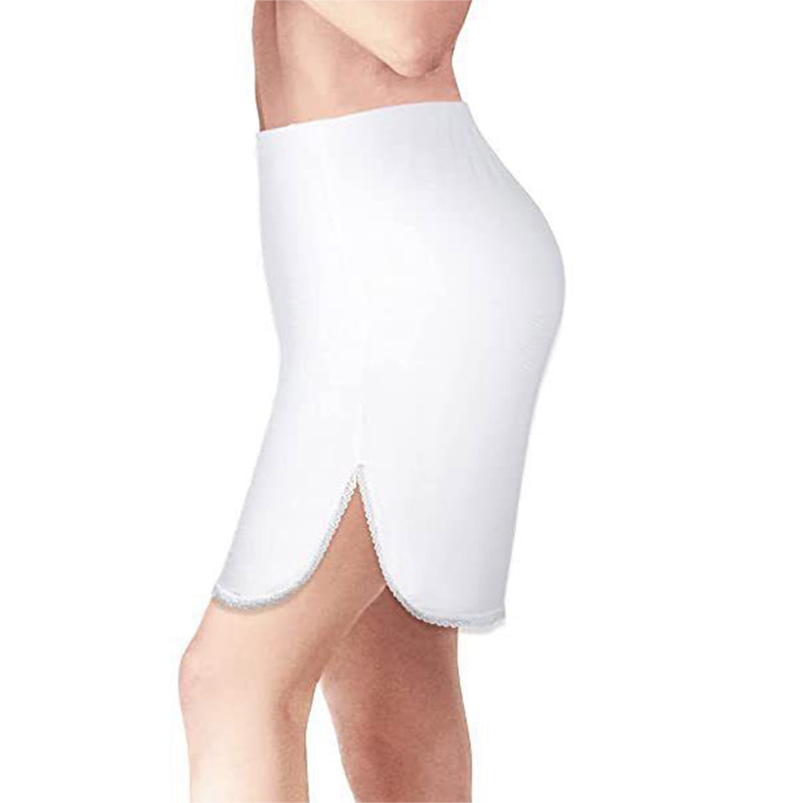 Half Slips for Under Dresses Side Slit Women Half Slip Ladies Underwear ...
