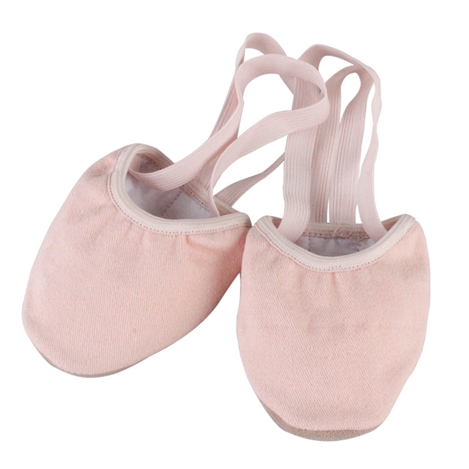Half Soles Dance Shoe for Women Leather Lyricals Pirouettes Ballet Shoe ...