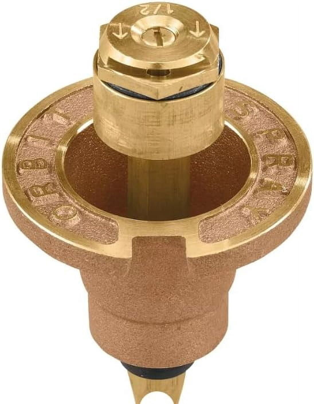 Half Spray Pattern All Brass Pop-Up Sprinkler Head - Walmart.com
