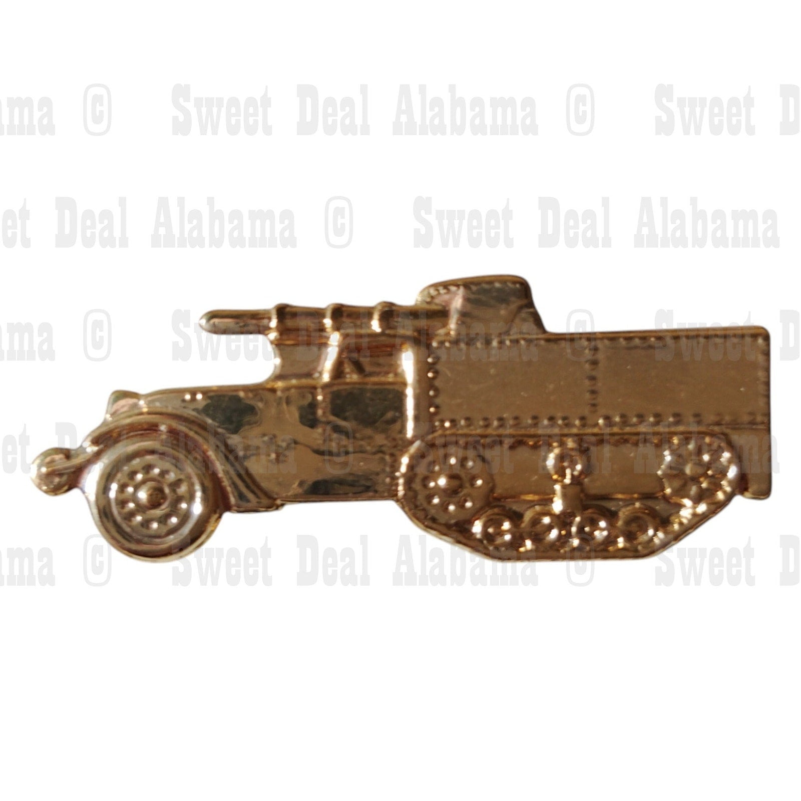 Half-Track Tank Destroyer Vehicle Collector's Hat, Lapel Pin 1-1/2"W x ...