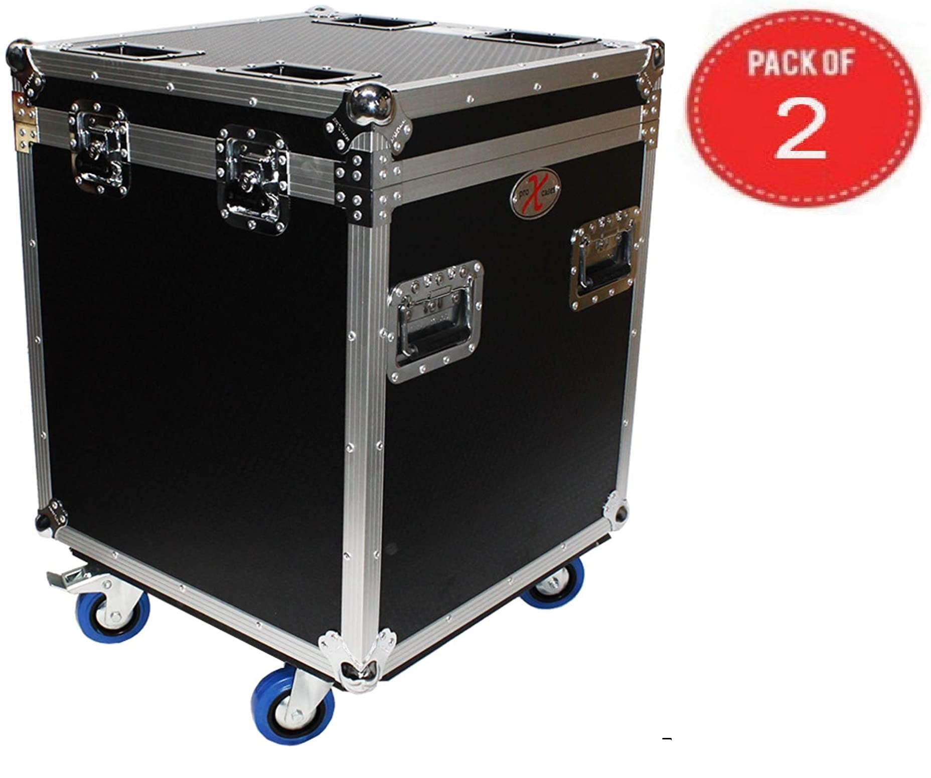 Half Trunk Utility Flight Case with Casters (Set of 2) - Walmart.com