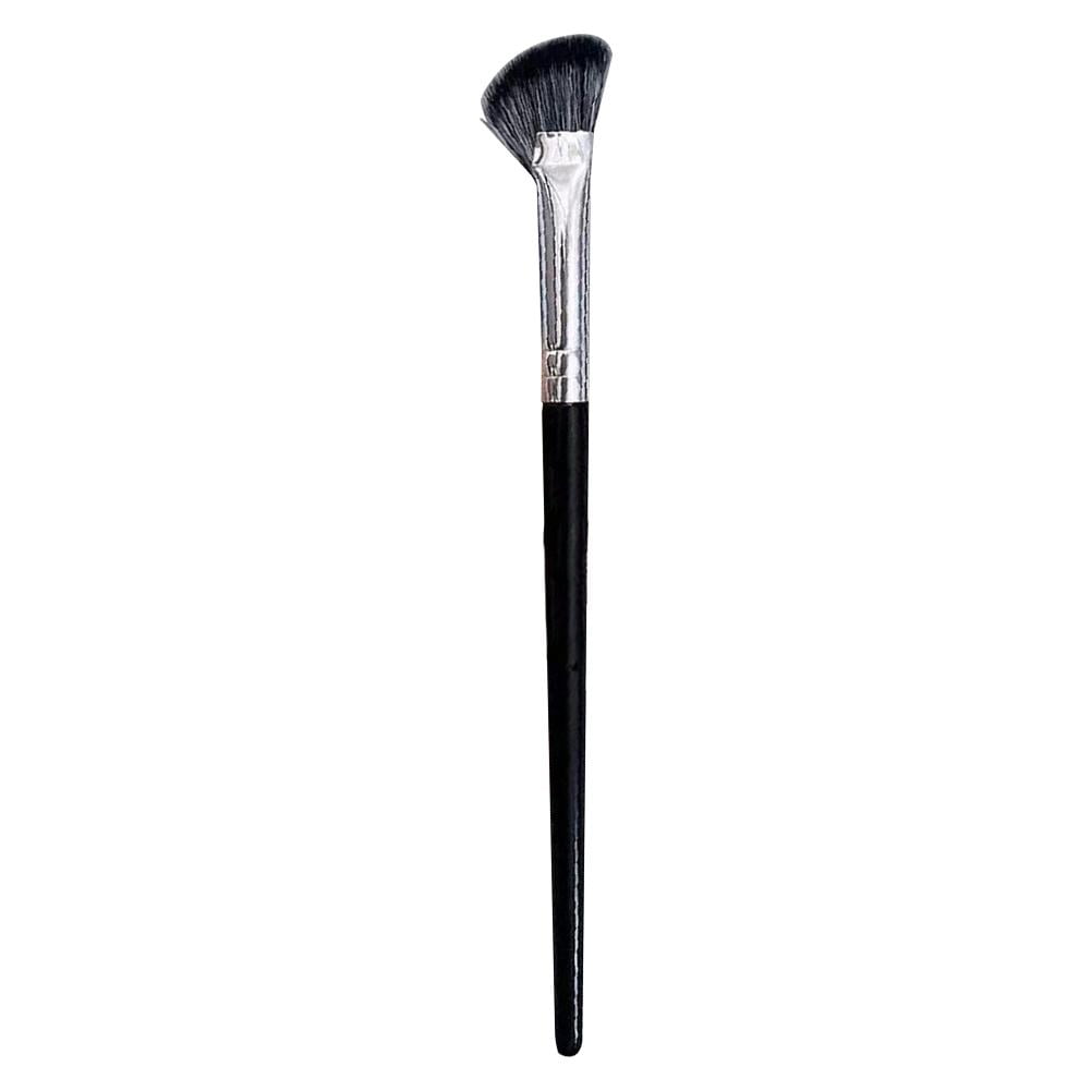 Half-fan nose shadow brush [black] (A) $ Half-fan umbrella nose shadow ...