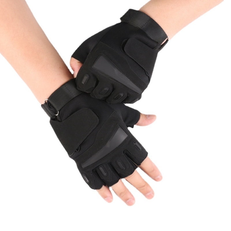 Half finger gloves for men, women, adults, children, mountain climbing ...