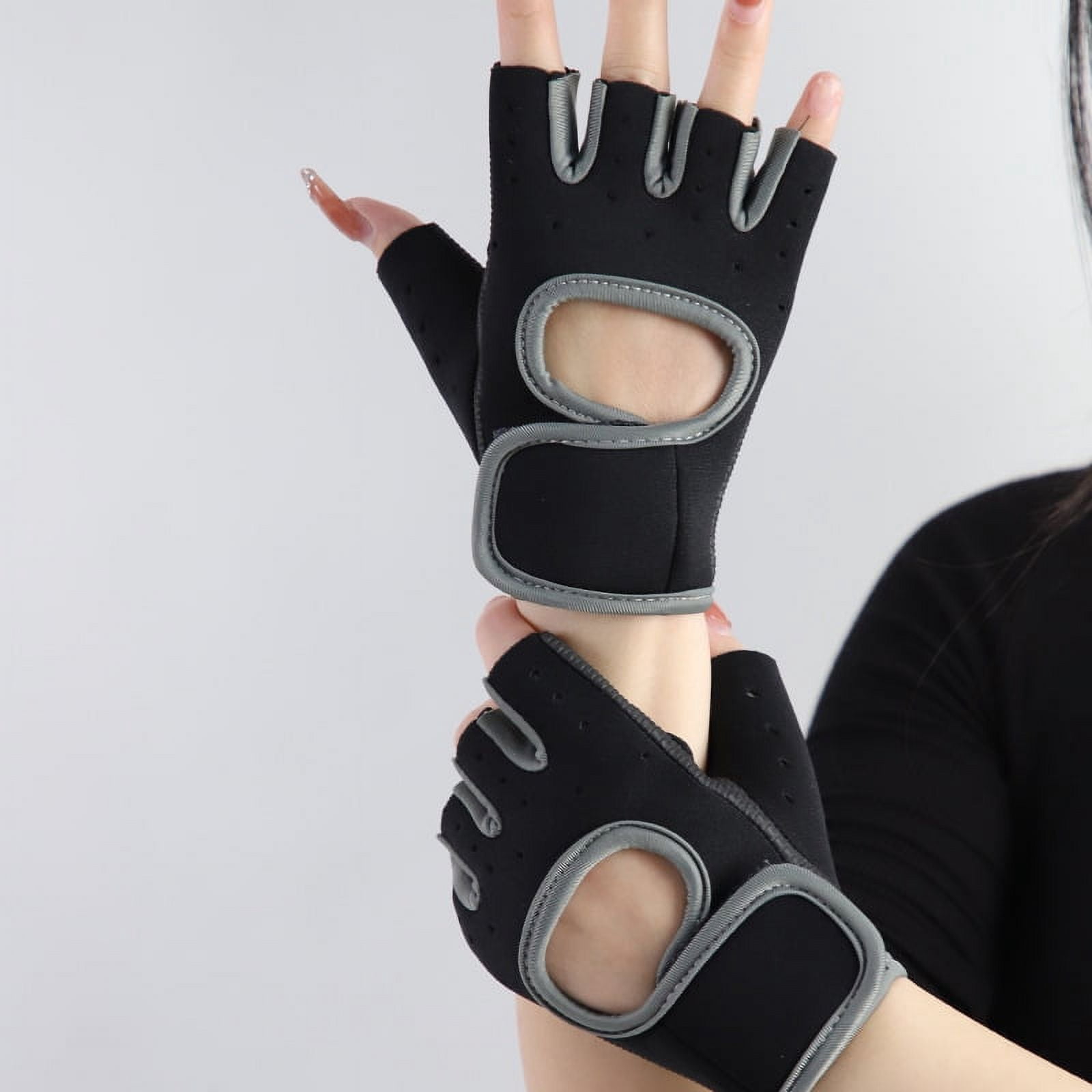 Half finger sports gloves weight lifting fitness gloves outdoor ...