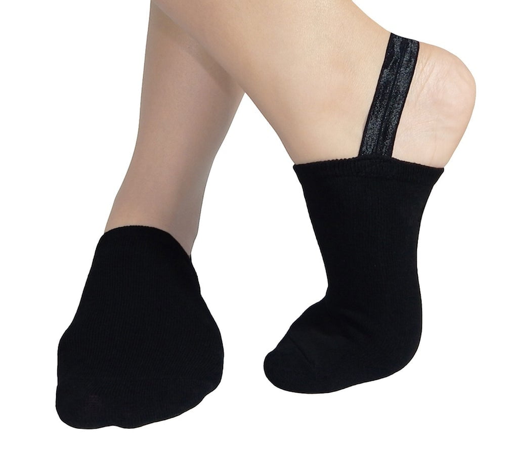 Halfsox-Women’s Casual No Show Half Socks for Sling-back shoes Medium ...