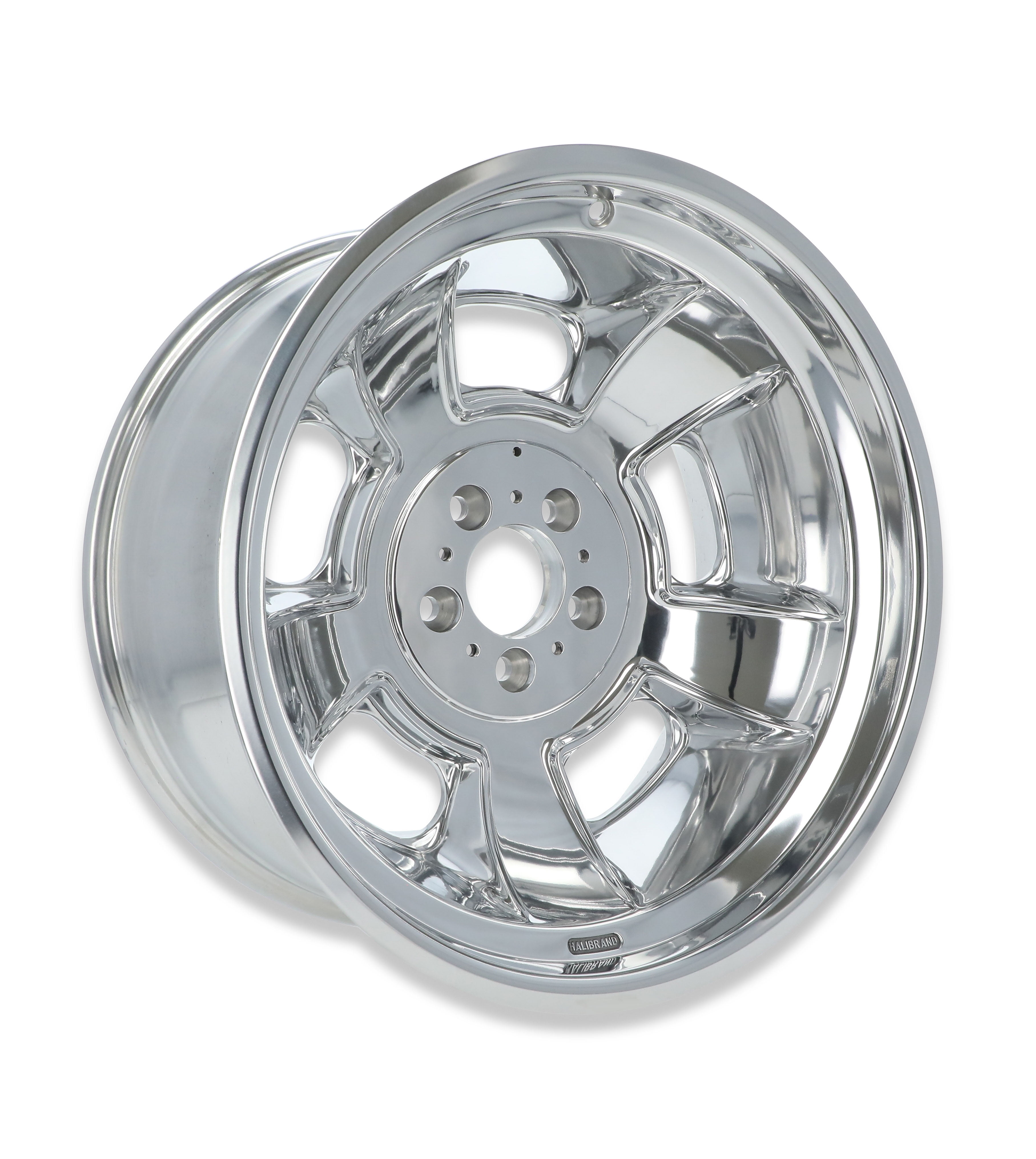 Halibrand HB007-063 Sprint Wheel with Spinner 20x10 - 4.0 bs Polished ...