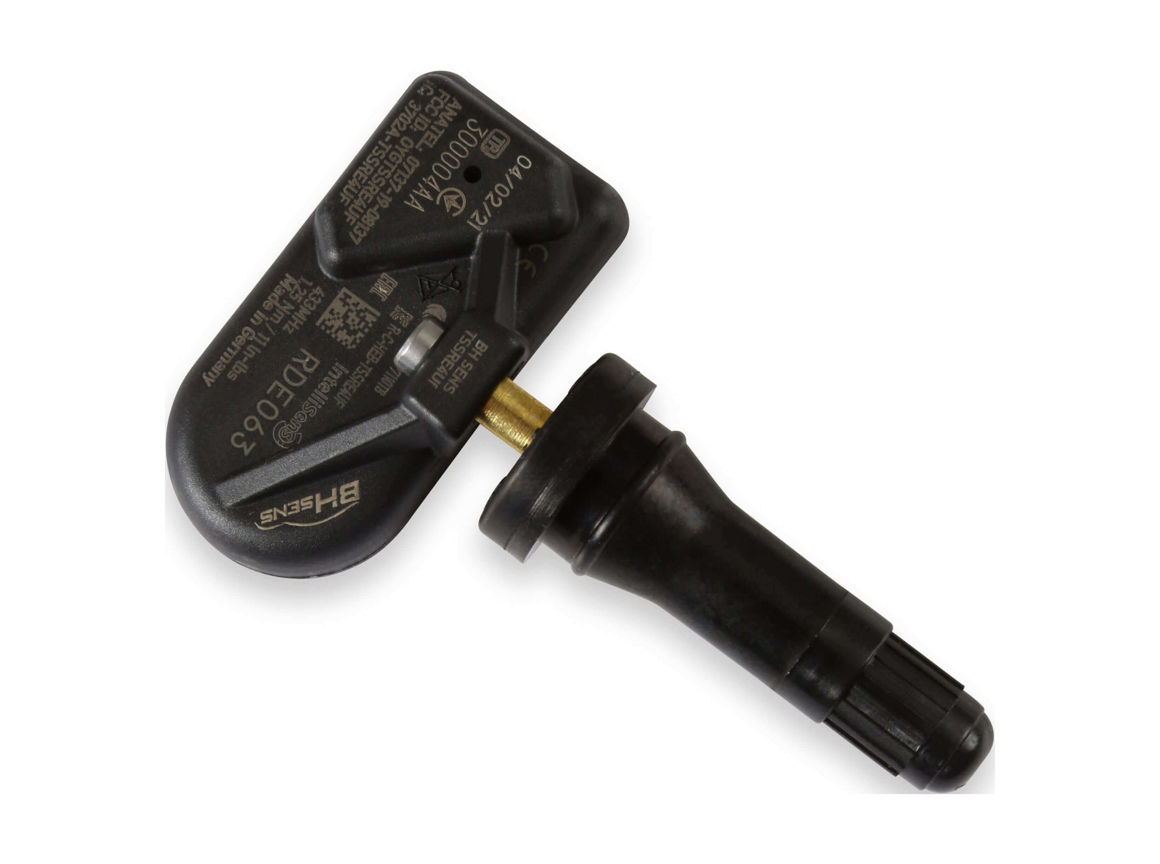 Halibrand RDE063V41 TPMS Sensor - 433mhz - Rubber Valve Stem - Sold ...