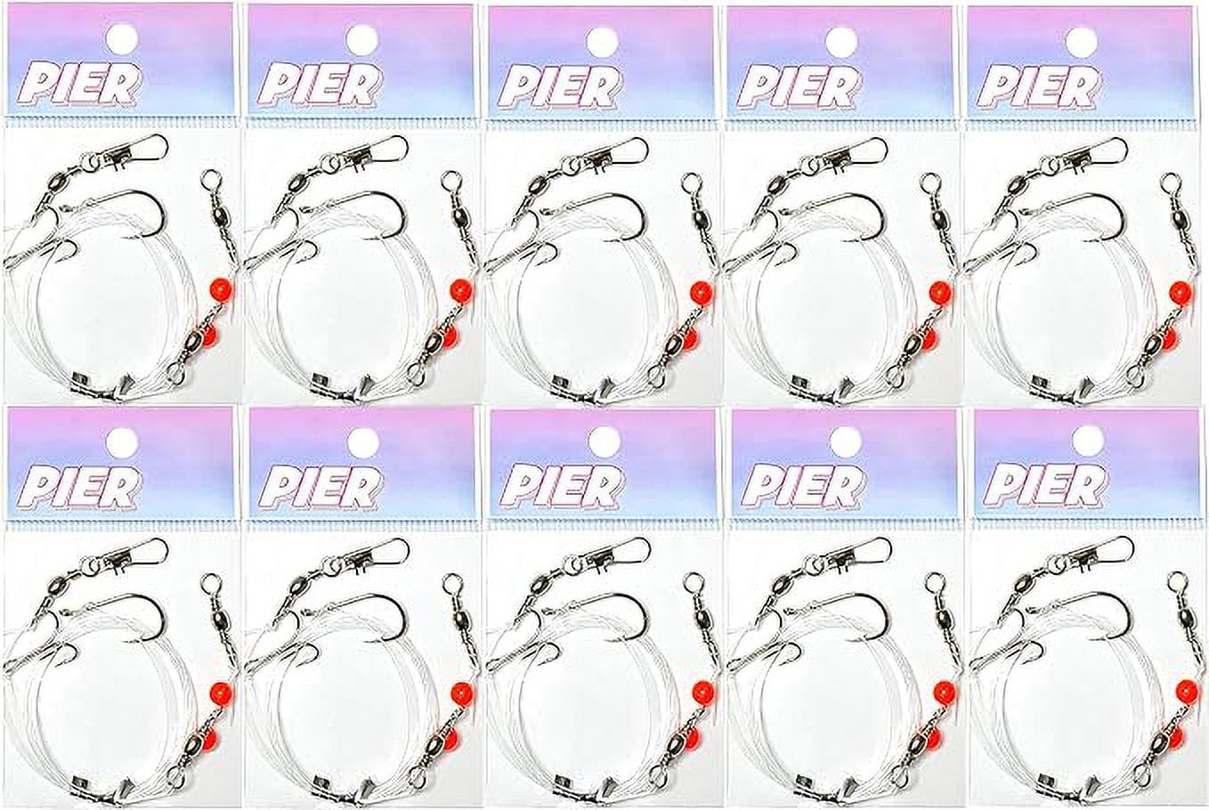 Halibut Drift Rigs 10 Pieces 25lb - Walmart.com